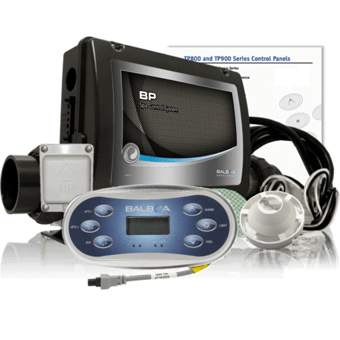 Balboa BP7 Spa Pack with TP600 Top Side Bundle, 5.5KW Heater — Pool Store Canada