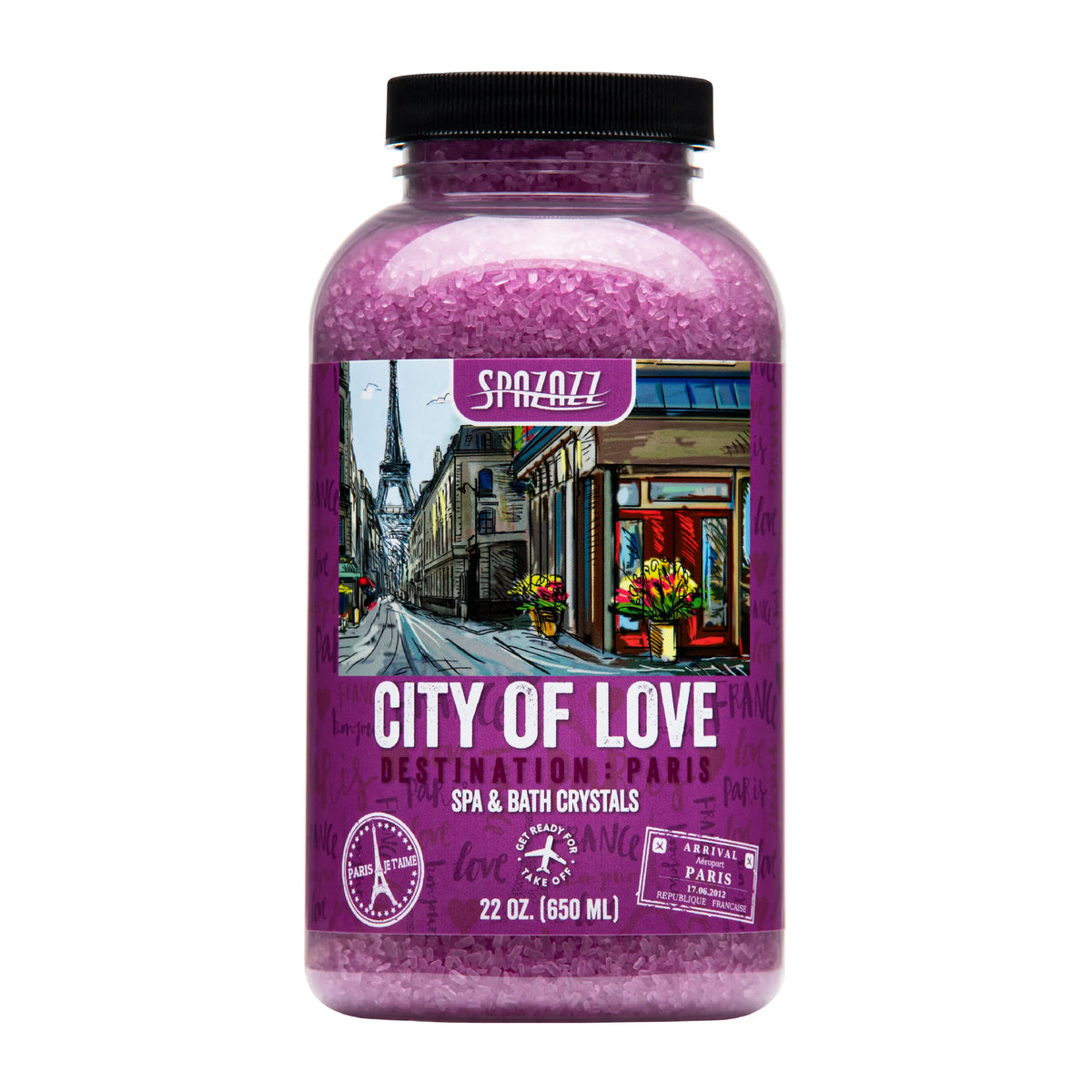 SpaZazz Hot Tub Aromatherapy Scents Paris - City of Love (22 oz) — Pool ...