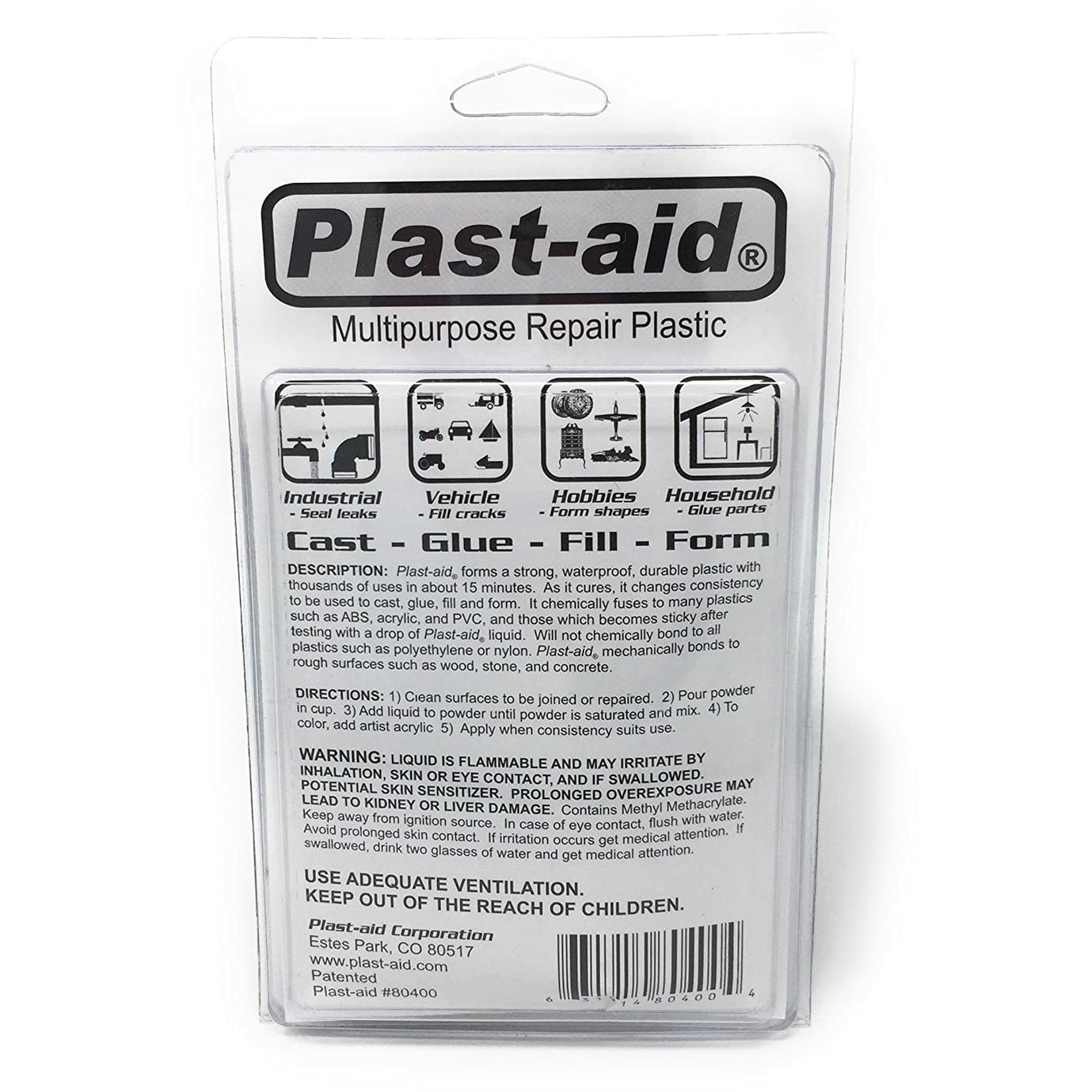 Plast-Aid Kit de réparation en acrylique et PVC en 2 parties — Pool ...