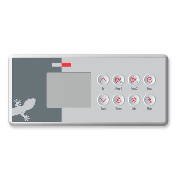 Gecko TSC-4-GE1 Control Panel/ Topside and Overlay — Pool Store Canada